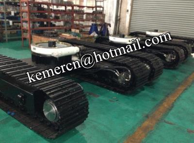 China steel track undercarriage with slew bearing for drilling rig for sale