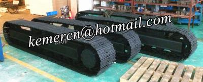 China 12 ton steel track undercarriage for drilling rig for sale