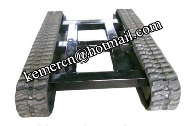 China 1-30 ton rubber crawler undercarriage (track undercarriage assembly) for sale