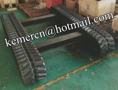 China rubber crawler undercarriage assembly (RT3500) for sale