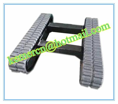 China rubber track undercarriage / rubber crawler undercarrige/ rubber track system for sale
