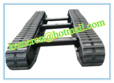 China rubber tracked undercarriage / rubber crawler undercarrige/ rubber track system for sale