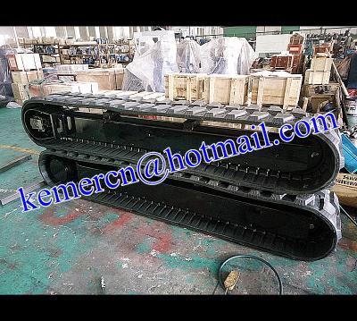 China rubber track undercarriage / rubber crawler undercarrige/ rubber track system with load capacity 8 ton for sale