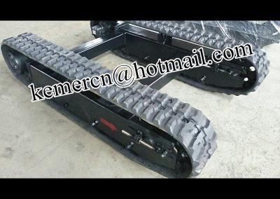 China drill rig rubber track undercarriage /mini rubber chassis/ rubber crawler undercarriage/ crawler track undercarriage for sale