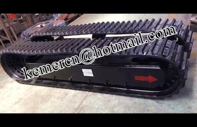 China high quality 1.5 ton rubber track undercarriage with payload capacity 1.5 ton for sale