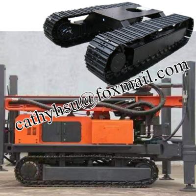 China custom built drilling rig steel track undercarriage steel cralwer undercarriage from china factory for sale