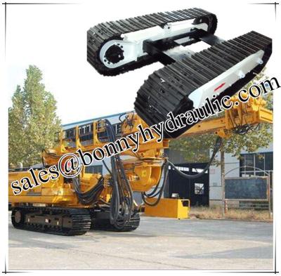 China custom built 1-100 ton steel track undercarriage steel cralwer undercarriage from china factory for sale