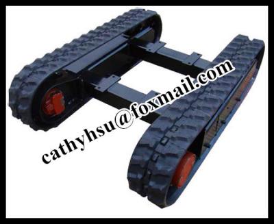 China Lawn Mower Rubber Track Undercarriage from china factory for sale
