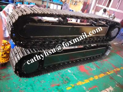 China custom built drilling rig 10 ton steel track undercarriage steel cralwer undercarriage from china factory for sale