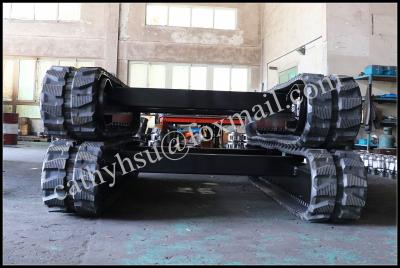 China 6 ton rubber track undercarriage rubber crawler undercarriage for sale