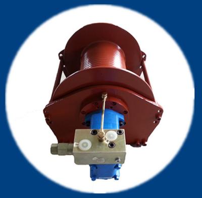 China custom built wire line hydraulic winch for construction machinery for sale
