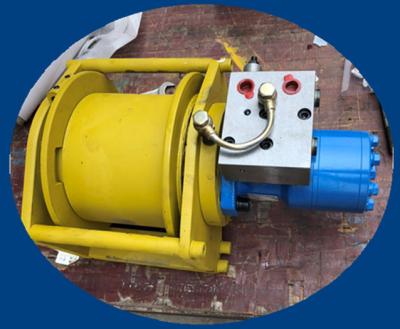 China aerial platform hydraulic winch with compact structure for sale