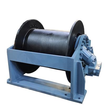 China custom built ladder winch swing winch For Dredger Application for sale