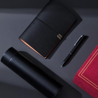 중국 온도 디스플레이 레드 스위드 플립 박스 테르모스 머그 비즈니스 기념품에 적합합니다 판매용