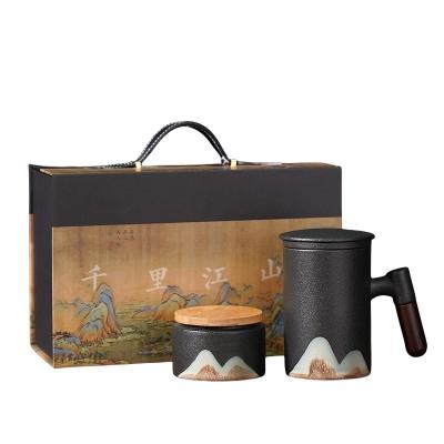 China Campanhas de Marketing Yuanshan Conjunto de Copo de Manobras de Madeira com Logotipo Personalizado à venda