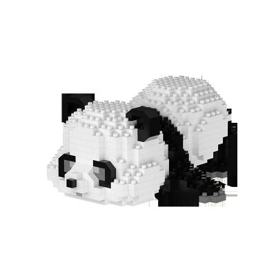 Chine -Chic Panda Bloc de construction Petits granulés assemblés Jouets en plastique 1 Impression graphique couleur à vendre
