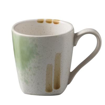 Chine Journée du Père Rétrospective transformation four Peint à la main tasse de café en céramique pour le cadeau de bureau à vendre