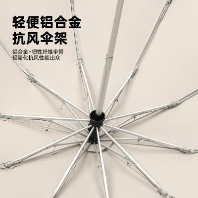 China Druktechnieken voor grafische afbeeldingen Drievoudige lusboei Automatische omgekeerde paraplu Te koop