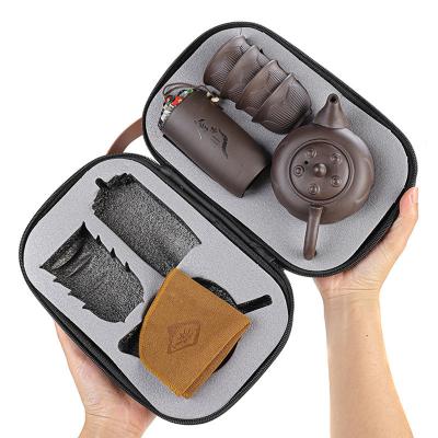Chine Coupe de thé de voyage parfaite pour les activités Portable Set de thé sable violet à vendre