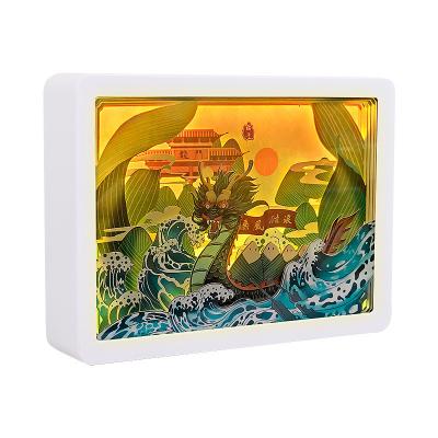 Chine Cadeau personnalisé de lanterne de bateau-dragon pour les clients d'entreprise à vendre