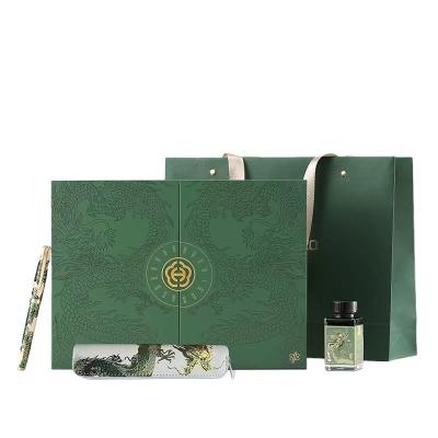 Китай Герой 100 ручка 14K Золотая ручка Год памятной коллекции Loong продается