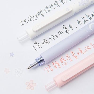 Chine L'agriculture de haute apparence La nuit sur le bord de la route Sakura Neutral Pen 3 Pack pour le bureau à vendre