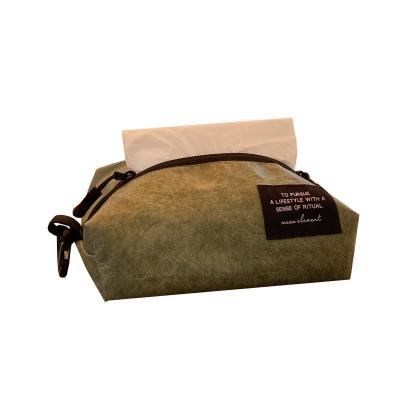 Chine Cadeaux pour l'occasion de Thanksgiving Nouveauté DuPont Tissue Box Sac de rangement pour le camping en plein air à vendre