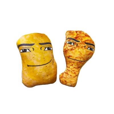 China Andere Singing Chicken Block Chicken Leg Expression Pack Spelletje Plush Pop Spelletje voor Kinderen Te koop