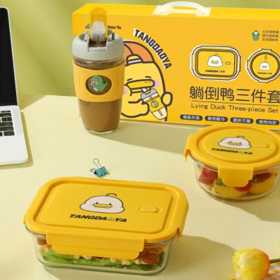 China Glass Insulated Bento Box for Hotel and Resort Target End User Needs for sale