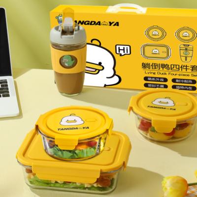 China Glass Insulated Bento Box for Hotel and Resort Target End User Needs for sale