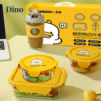 China Glass Insulated Bento Box for Hotel and Resort Target End User Needs for sale