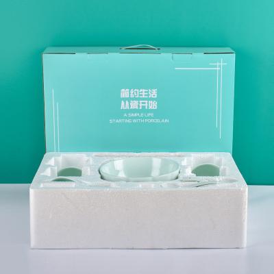 China Caixa-presente de utensílios de mesa de cerâmica minimalista nórdica Ideal para design gráfico 1 Impressão a cores à venda