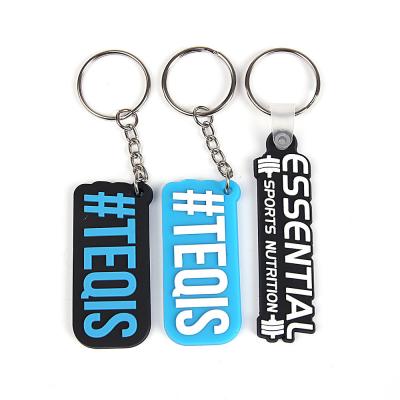 Chine Logo personnalisé Chaîne à clefs en PVC doux pour n'importe quelle scène Scénarios d'utilisation Promotions à vendre