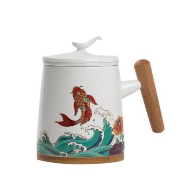 Chine Ensemble de thé en céramique personnalisé pour l'impression de cadeaux et de logos à vendre