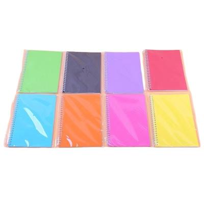 Chine Ensemble de bloc-notes minimaliste Conception de bobine de couleur solide Couleurs multiples et papier pour 2024 Cadeau à vendre