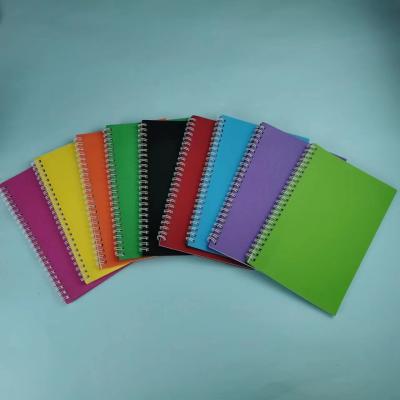 China Minimalist Notepad Set Solid Color Coil Design Meerdere kleuren en papier voor 2024 Gift Te koop