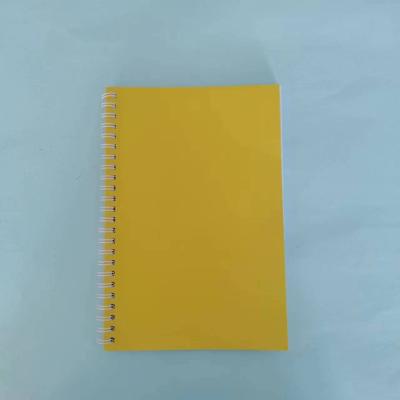 China Minimalist Notepad Set Solid Color Coil Design Meerdere kleuren en papier voor 2024 Gift Te koop