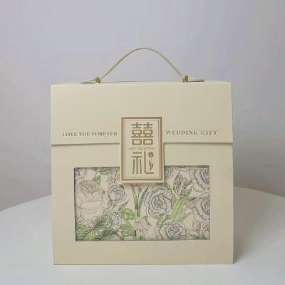 중국 졸업생 관계 및 학급 재회 중국어 핸드헬드 조이 사탕 상자 노란색 디자인 판매용