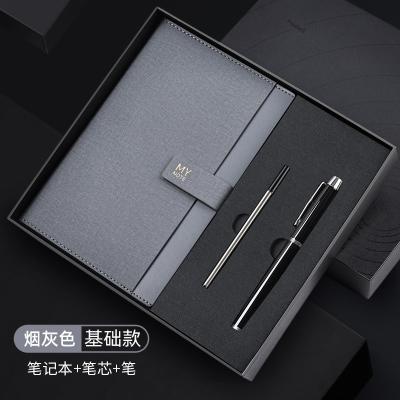 중국 프로 A5 노트북 세트 사용자 지정 로고 펜 펜 재충전 서명 펜 비즈니스 선물 상자 판매용