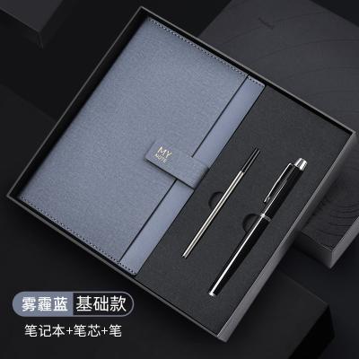 중국 프로 A5 노트북 세트 사용자 지정 로고 펜 펜 재충전 서명 펜 비즈니스 선물 상자 판매용