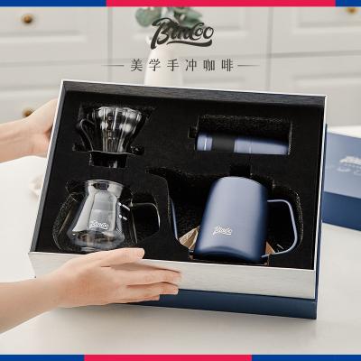 중국 비즈니스 맞춤형 핸드 브루 커피 세트는 걷기 / 달리기 이벤트와 초보자를위한 완벽한 판매용