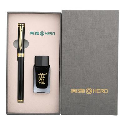 Chine Commercial Iridium Golden Pen Set Idéal cadeau d'entrée pour les employés pour l'église et les cadeaux religieux à vendre