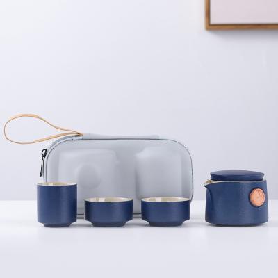 중국 우리의 휴대용 블랙 도자기 콩쿠르 교육 세트를 통해 당신의 차 시간을 향상 판매용