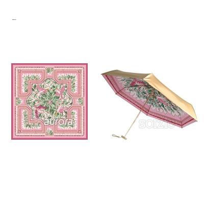 Cina Sciarpa quadrata e ombrello pieghevole per soluzioni di regalo aziendale in vendita