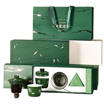 Chine Dragon Pearl boules de thé et Mugwort parfum de thé ensemble dans une boîte en plastique de taille personnalisée à vendre