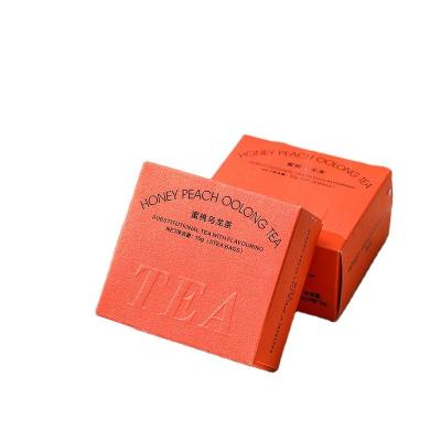 中国 卒業生関係 お茶 ギフト 桃 オーロン お茶 ホットスタンピング 包装 3月8日 活動 販売のため