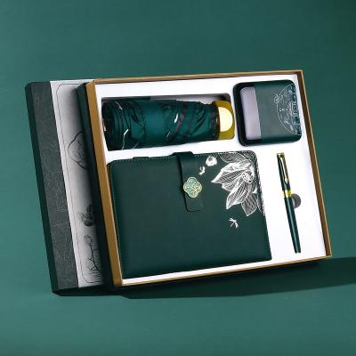 China Colour Printed Business Gift Set Bloco de anotações Copo e caneta de isolamento para logotipo personalizado à venda