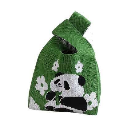 中国 カラフルなパンダ編みバッグセット 手持ち小扇風機 手クリーム ガラス傘 ギフトセット 販売のため