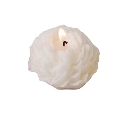 China Pioenenbloem Aromatherapie Kaars voor andere activiteiten Klant Logo Decoratie Geschenk Te koop