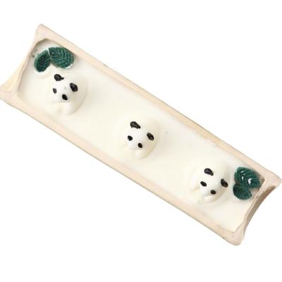China Persoonlijke bamboe kaars Goedemorgen Panda aromatherapie voor hotel- en resortgasten Te koop